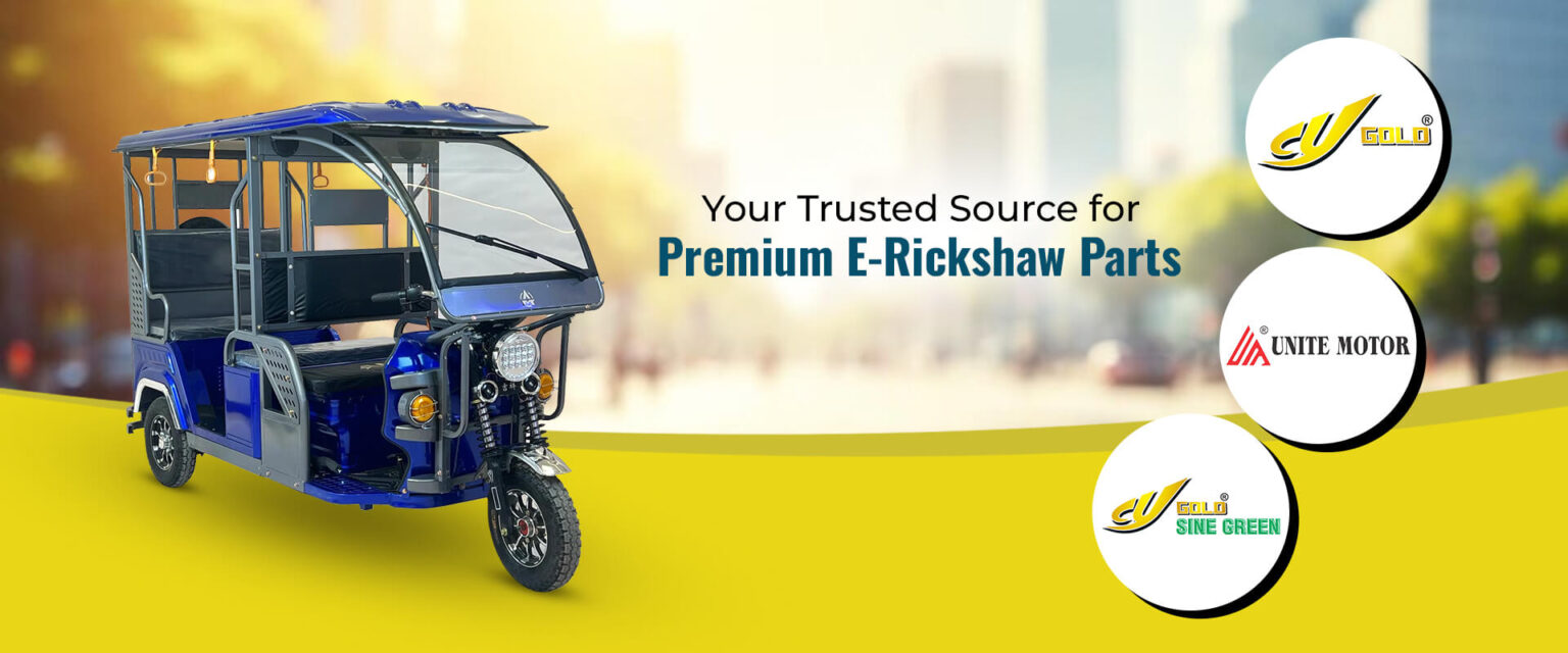 E-Rickshaws Manufacturers in Delhi - Cy Gold Motors